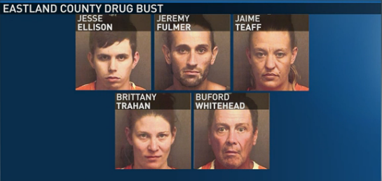 Five Arrested in Eastland County | myfoxzone.com